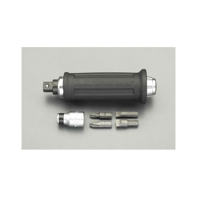 ●メーカー名：エスコ / ESCO●商品名：1/2”DR インパクトドライバーセット（5/16”Hexビット用）●メーカー品番：EA550XD●JANコード：4518340557666商品の保証は、メーカー保証書の内容に準じます。備考■セッ...