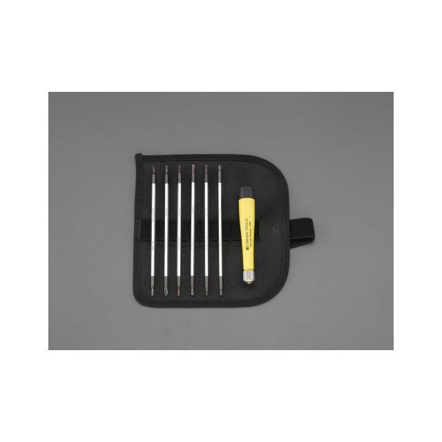 ●メーカー名：エスコ / ESCO●商品名：精密ドライバーセット（差替式・ESD）●メーカー品番：EA552-22●JANコード：4548745279641商品の保証は、メーカー保証書の内容に準じます。備考■セット内容…6本ビット組（＋）＃...