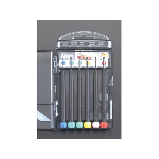 ●メーカー名：エスコ / ESCO●商品名：6本組 + - ドライバー（精密用）●メーカー品番：EA552EE●JANコード：4518340711976商品の保証は、メーカー保証書の内容に準じます。備考■セット内容…6本組（＋）ドライバー：...