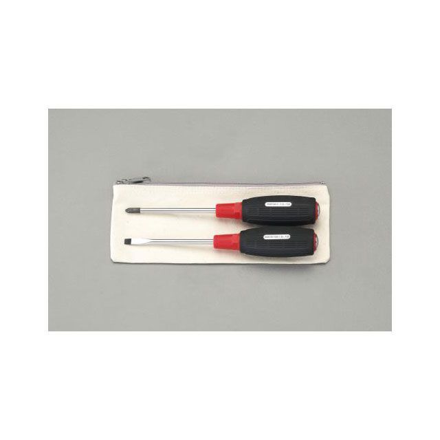 ●メーカー名：エスコ / ESCO●商品名：2本組 + - ドライバー（貫通柄）●メーカー品番：EA557AV-10●JANコード：4548745770452商品の保証は、メーカー保証書の内容に準じます。備考■2本組■（＋）ドライバー…先端...