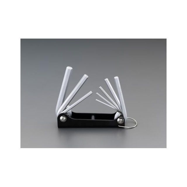 ●メーカー名：エスコ / ESCO●商品名：2.5-10mm/8本組 Hex キーレンチ（折畳式）●メーカー品番：EA573VP-10●JANコード：4518340536500商品の保証は、メーカー保証書の内容に準じます。備考■サイズ…2....