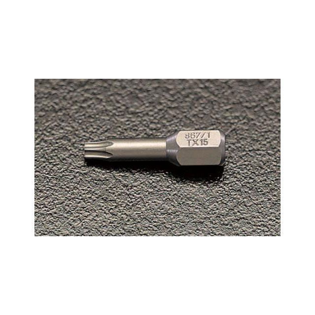 ●メーカー名：エスコ / ESCO●商品名：T9 x25mm Torx ドライバービット（TORSION）●メーカー品番：EA611AD-9●JANコード：4518340043916商品の保証は、メーカー保証書の内容に準じます。備考■六角シ...