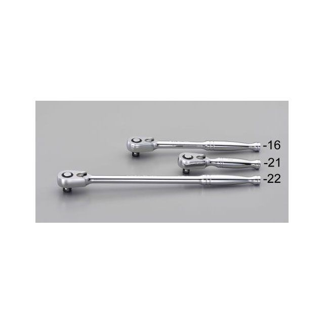 ●メーカー名：エスコ / ESCO●商品名：3/8”DR/117mm ラチェットハンドル（ロッキング）●メーカー品番：EA617DG-21●JANコード：4518340525573商品の保証は、メーカー保証書の内容に準じます。備考■差込角…...