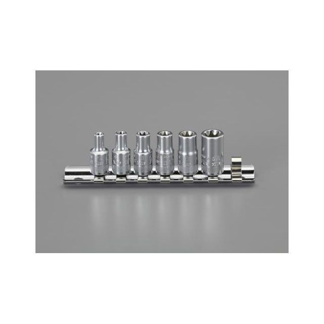 ●メーカー名：エスコ / ESCO●商品名：1/4”DR TORX ソケットセット●メーカー品番：EA617XH●JANコード：4548745490572商品の保証は、メーカー保証書の内容に準じます。備考■差込角…1/4”■全長…23mm■...