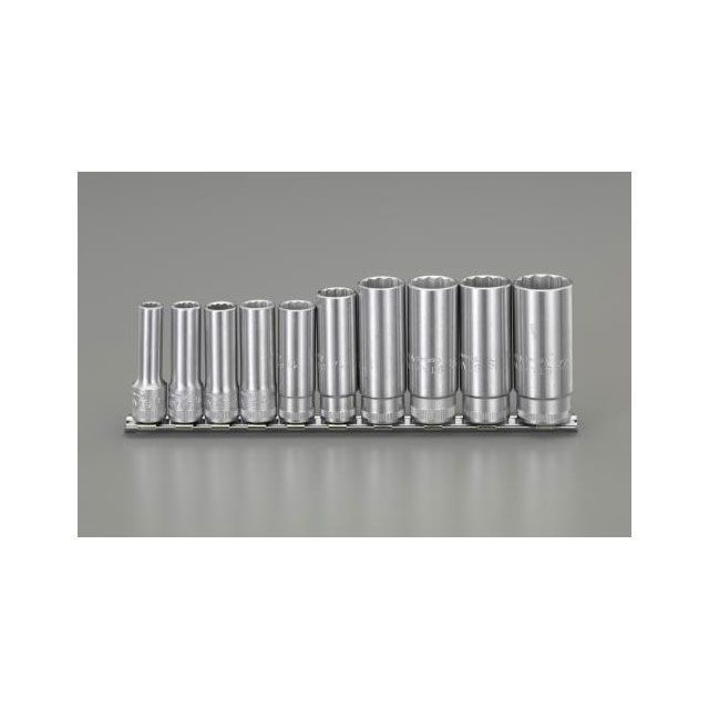 ●メーカー名：エスコ / ESCO●商品名：3/8”DR/8-22mm ディープソケットセット●メーカー品番：EA617YE●JANコード：4548745257625商品の保証は、メーカー保証書の内容に準じます。備考■差込角…3/8”■全長...