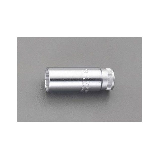 ●メーカー名：エスコ / ESCO●商品名：3/8”DRx 8mm ディープソケット●メーカー品番：EA617YE-8●JANコード：4548745761238商品の保証は、メーカー保証書の内容に準じます。備考■差込角…3/8”■対辺…8m...