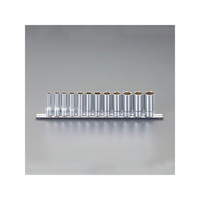 ●メーカー名：エスコ / ESCO●商品名：3/8”DR/8-19mm ディープソケットセット●メーカー品番：EA618BP●JANコード：4518340893979商品の保証は、メーカー保証書の内容に準じます。備考■差込角…3/8”■対辺...