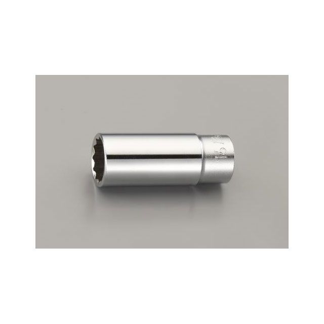 ●メーカー名：エスコ / ESCO●商品名：3/8”DRx15mm ディープソケット●メーカー品番：EA618BR-15●JANコード：4518340009103商品の保証は、メーカー保証書の内容に準じます。備考■差込角…3/8”■対辺（m...