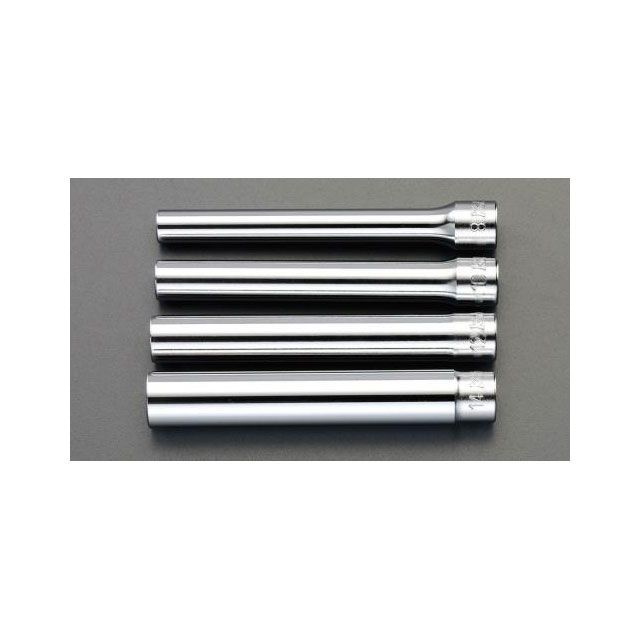 ●メーカー名：エスコ / ESCO●商品名：3/8”DR/4個組 エクストラディープ ソケット●メーカー品番：EA618BR-400●JANコード：4518340009592商品の保証は、メーカー保証書の内容に準じます。備考■差込角…3/8...