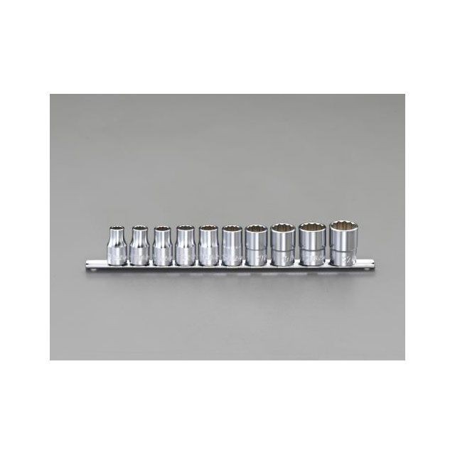 ●メーカー名：エスコ / ESCO●商品名：1/2”DR ソケットセット●メーカー品番：EA618C-26●JANコード：4548745971064商品の保証は、メーカー保証書の内容に準じます。備考■セット内容…10本組セット■対辺（12角...