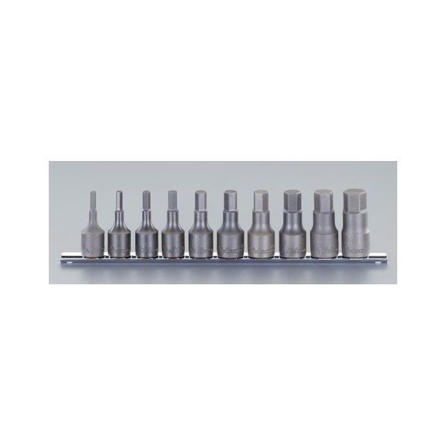 ●メーカー名：エスコ / ESCO●商品名：1/2”DR/3/16”-3/4” INHEX ビットソケット●メーカー品番：EA618CS●JANコード：4518340894044商品の保証は、メーカー保証書の内容に準じます。備考■セット内容...