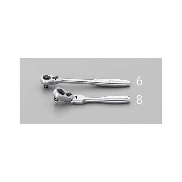 ●メーカー名：エスコ / ESCO●商品名：1/4”DR/145mm ラチェットハンドル（ロッキング）●メーカー品番：EA618HA-6●JANコード：4518340685390商品の保証は、メーカー保証書の内容に準じます。備考■ギア数…7...