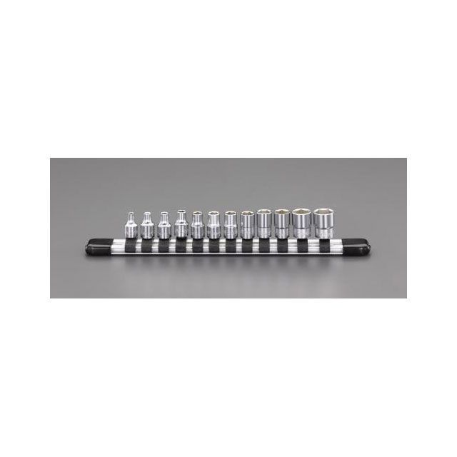●メーカー名：エスコ / ESCO●商品名：1/4”DR ソケットセット●メーカー品番：EA618HK-100●JANコード：4548745966404商品の保証は、メーカー保証書の内容に準じます。備考■差込角…1/4”■対辺（インチ）…1...