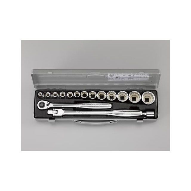 ●メーカー名：エスコ / ESCO●商品名：1/2”DR ソケットレンチセット●メーカー品番：EA618K-7A●JANコード：4548745540628商品の保証は、メーカー保証書の内容に準じます。備考■セット内容…16点セット■差込角…...