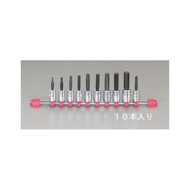 ●メーカー名：エスコ / ESCO●商品名：3/8”DR/3-12mm + ＃2/10個組 HEX ビットソケット●メーカー品番：EA618PW●JANコード：4548745570793商品の保証は、メーカー保証書の内容に準じます。備考■差...