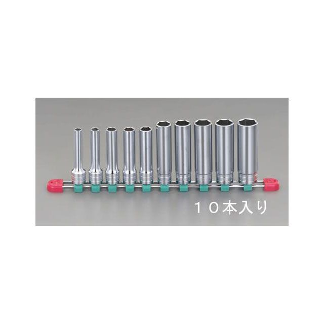 ●メーカー名：エスコ / ESCO●商品名：1/2”DR ディープソケットセット●メーカー品番：EA618R-16●JANコード：4548745571639商品の保証は、メーカー保証書の内容に準じます。備考■差込角…1/2”■セット内容…■...