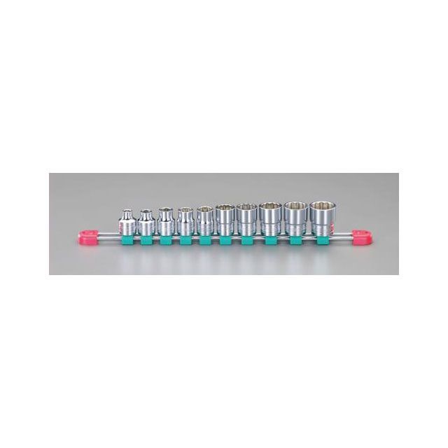 ●メーカー名：エスコ / ESCO●商品名：1/2”DR ソケットセット●メーカー品番：EA618RL●JANコード：4548745203844商品の保証は、メーカー保証書の内容に準じます。備考■差込角…1/2”■サイズ…8・10・12mm...
