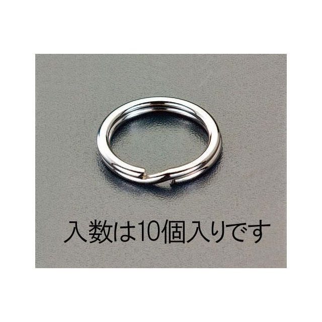 ●メーカー名：エスコ / ESCO●商品名：16.9x1.5mm キーリング（スチール製/10個）●メーカー品番：EA638D-1●JANコード：4548745153262商品の保証は、メーカー保証書の内容に準じます。備考■材質…鍛鋼製■線...