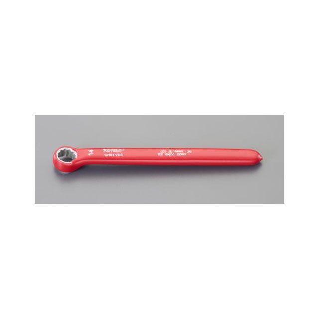 ●メーカー名：エスコ / ESCO●商品名：19mm 絶縁片口めがねレンチ●メーカー品番：EA640RB-19●JANコード：4550061360781商品の保証は、メーカー保証書の内容に準じます。備考■サイズ（mm）…19■全長（mm）…...