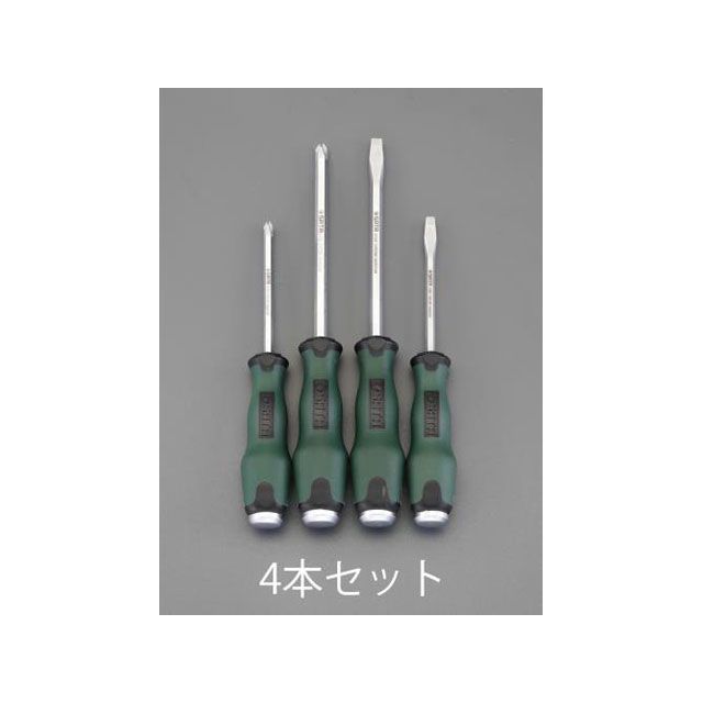●メーカー名：エスコ / ESCO●商品名：4本組 貫通柄ドライバーセット●メーカー品番：EA683SB-400●JANコード：4518340287747商品の保証は、メーカー保証書の内容に準じます。備考■セット内容…4本■プラスドライバー...