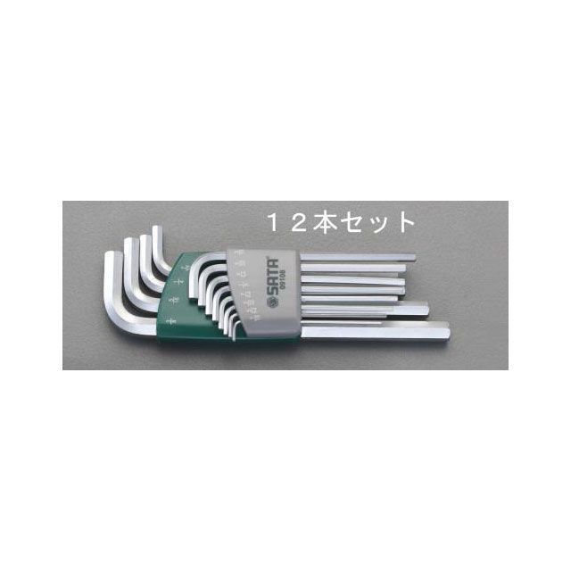 ●メーカー名：エスコ / ESCO●商品名：1/16”-3/8” 12本組 Hexagon キーレンチ●メーカー品番：EA683BC●JANコード：4548745568653商品の保証は、メーカー保証書の内容に準じます。備考■セット内容…■...