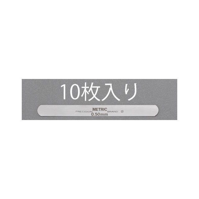 ●メーカー名：エスコ / ESCO●商品名：0.50x127mm スチールフィラーゲージ（10枚）●メーカー品番：EA725RB-110●JANコード：4548745935042商品の保証は、メーカー保証書の内容に準じます。備考■サイズ…0...