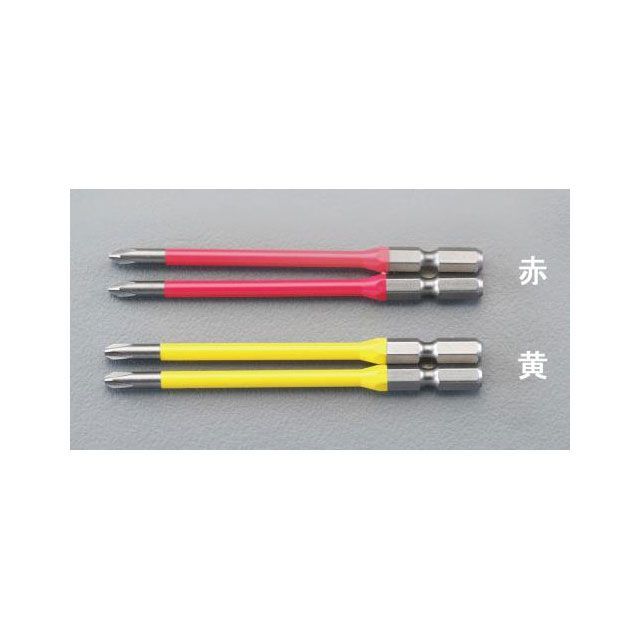 ●メーカー名：エスコ / ESCO●商品名：#2x 82mm 2本組カラービット●メーカー品番：EA813A-28A●JANコード：4548745383775商品の保証は、メーカー保証書の内容に準じます。備考■六角シャンク…1/4”■マグネ...