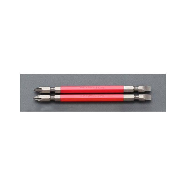 ●メーカー名：エスコ / ESCO●商品名：# 1/5.0x110mm + - カラービット（2本組）●メーカー品番：EA813AA-61●JANコード：4548745930115商品の保証は、メーカー保証書の内容に準じます。備考■全長…1...