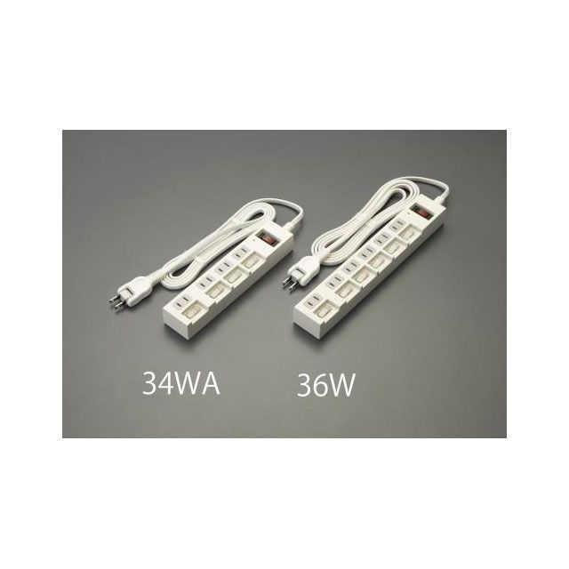 ●メーカー名：エスコ / ESCO●商品名：AC125V/15Ax 2m タップ（4口・個別・集中SW/白）●メーカー品番：EA815GM-34WA●JANコード：4548745513479商品の保証は、メーカー保証書の内容に準じます。備考...