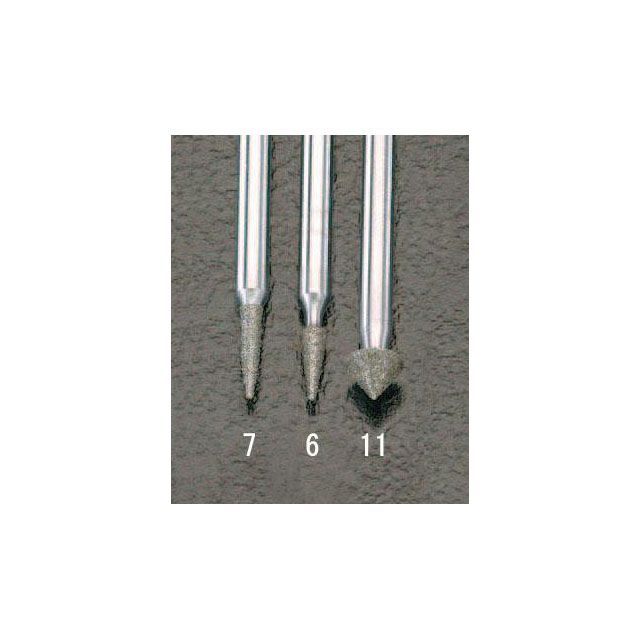 ●メーカー名：エスコ / ESCO●商品名：2.5x6.9x44.5mm ダイヤモンドバー（3mm軸）●メーカー品番：EA819DG-6●JANコード：4518340098237商品の保証は、メーカー保証書の内容に準じます。備考■軸径…3m...