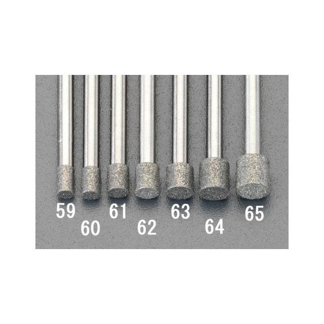 ●メーカー名：エスコ / ESCO●商品名：3.5x5.0x50mm CBNバー（3mm軸）●メーカー品番：EA819DJ-60●JANコード：4518340667006商品の保証は、メーカー保証書の内容に準じます。備考■軸径…3.0mm■...