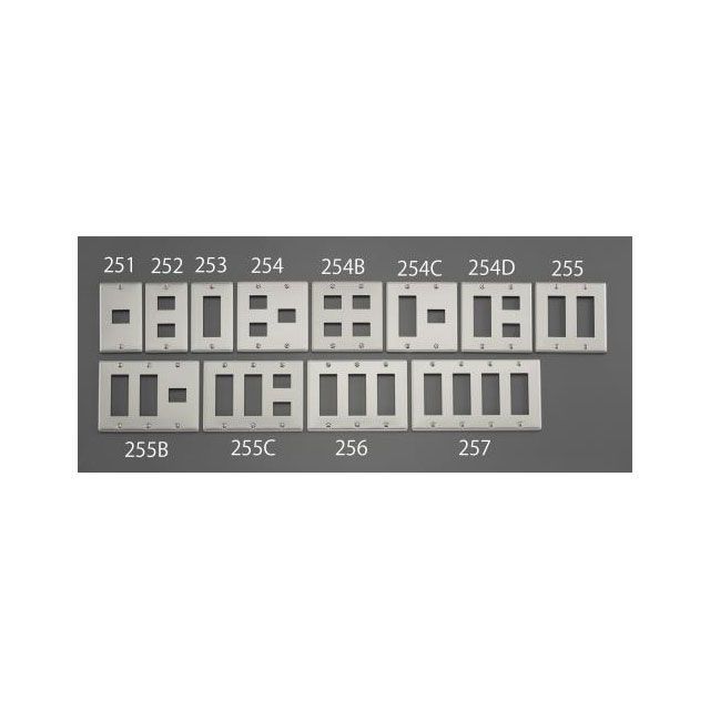 ●メーカー名：エスコ / ESCO●商品名：プレート（4個/2列/メタル製）●メーカー品番：EA940CE-254B●JANコード：4548745288605商品の保証は、メーカー保証書の内容に準じます。備考■新金属プレート■材質…耐食アル...