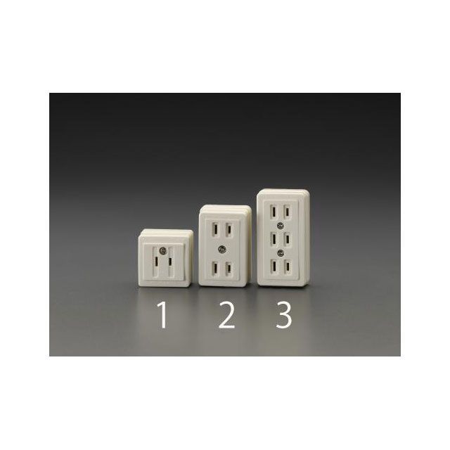●メーカー名：エスコ / ESCO●商品名：AC125V/15A 角形コンセント（三口/2P）●メーカー品番：EA940CH-3●JANコード：4518340757325商品の保証は、メーカー保証書の内容に準じます。備考■定格容量…15A ...