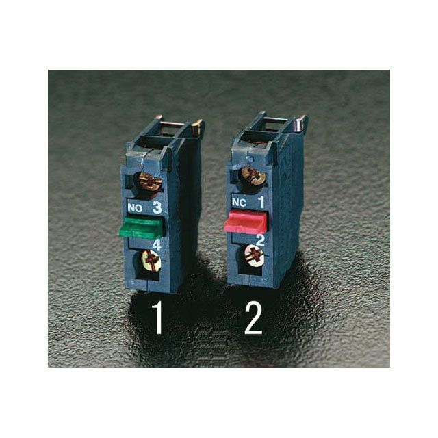 ●メーカー名：エスコ / ESCO●商品名：1a 接点ブロック●メーカー品番：EA940DG-1●JANコード：4518340900998商品の保証は、メーカー保証書の内容に準じます。備考■定格動作特性：電圧/電流…AC600V/1.2A、...