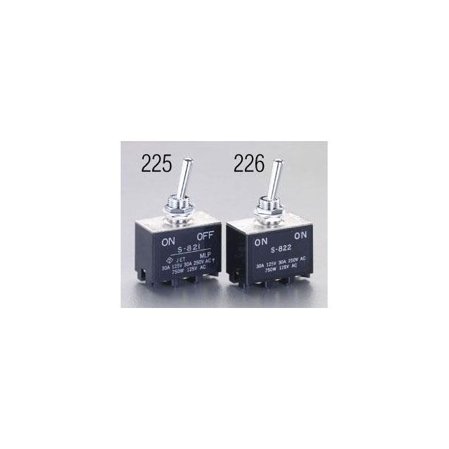 ●メーカー名：エスコ / ESCO●商品名：125V/30A（12mm） 2極双投トグルスイッチ（大電流用●メーカー品番：EA940DH-226●JANコード：4548745173642商品の保証は、メーカー保証書の内容に準じます。備考■メ...