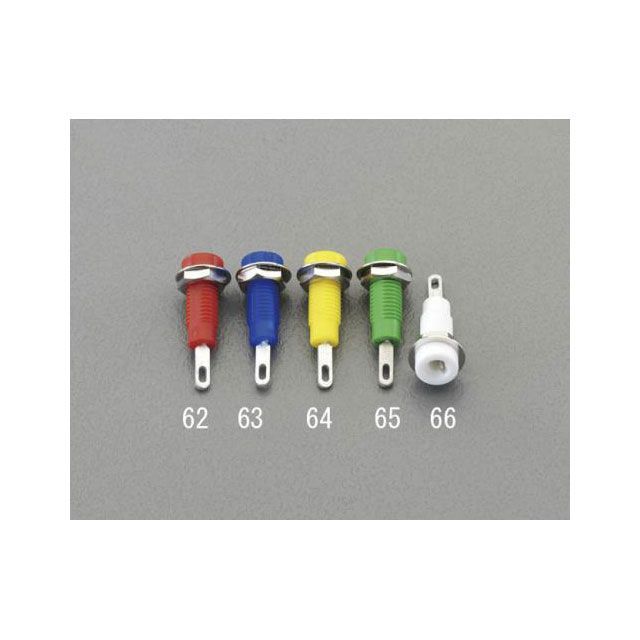 ●メーカー名：エスコ / ESCO●商品名：φ6.1x5mm穴/5A チップジャック（赤）●メーカー品番：EA940DP-62●JANコード：4548745427653商品の保証は、メーカー保証書の内容に準じます。備考■定格…5A■パネル取...