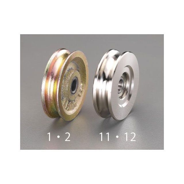 ●メーカー名：エスコ / ESCO●商品名：75x12mm シーブ（ベアリング入）●メーカー品番：EA987HR-12●JANコード：4548745735765商品の保証は、メーカー保証書の内容に準じます。備考■車径（A）…75mm■サイズ...