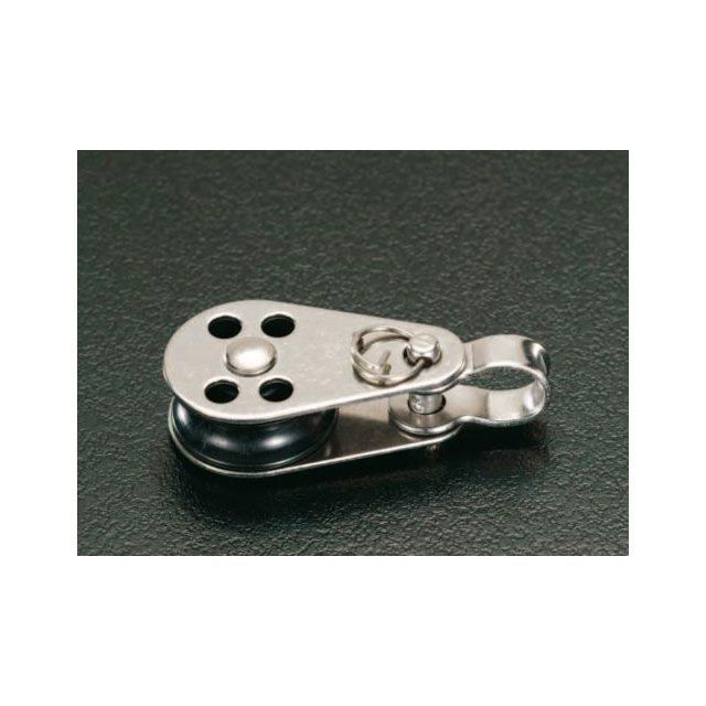 ●メーカー名：エスコ / ESCO●商品名：25mm 滑 車（ステンレス製）●メーカー品番：EA987SF-25●JANコード：4518340164567商品の保証は、メーカー保証書の内容に準じます。備考■使用ロープ径…〜6mm■使用荷重…...