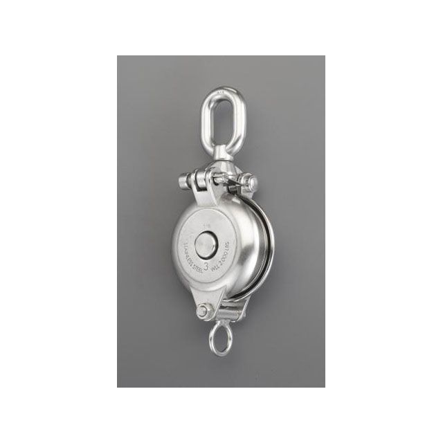 ●メーカー名：エスコ / ESCO●商品名：76.0mm ワイヤー用リング付ベアリング滑車（ステンレス製）●メーカー品番：EA987SR-43●JANコード：4550061396407商品の保証は、メーカー保証書の内容に準じます。備考■使用...