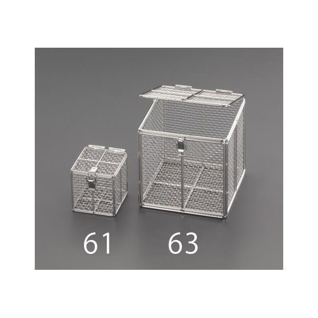 ●メーカー名：エスコ / ESCO●商品名：100x100x100mm バスケット（フタ付ステンレス製）●メーカー品番：EA992CV-61●JANコード：4548745295580商品の保証は、メーカー保証書の内容に準じます。備考■材質…...