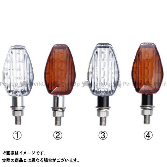 ●メーカー名：ポッシュフェイス / POSH Faith●商品名：ライトウエイトLEDウインカーキット●ボディカラー ブラック レンズカラー オレンジ・ボディカラー：メッキ レンズカラー：オレンジはこちら・ボディカラー：メッキ レンズカラー...