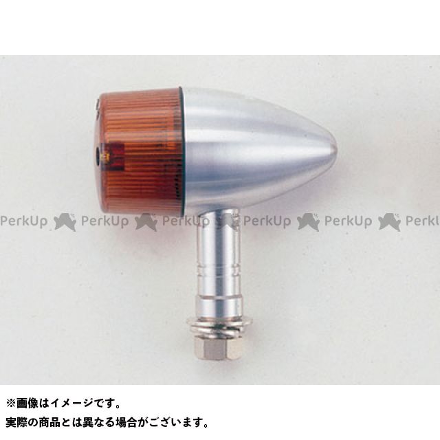 ●メーカー名：ポッシュフェイス / POSH Faith●商品名：ミドルマシンド 砲弾タイプウインカー（シルバーボディ） ダブル球（2個） 電球無●レンズカラー オレンジ ステータイプ ロングステー・レンズカラー：オレンジ ステータイプ：シ...