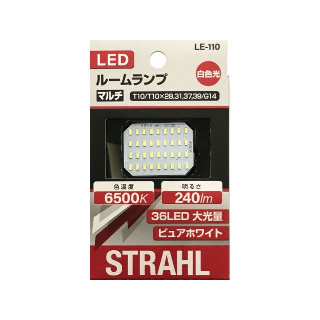 ●メーカー名：CAPS(キャップ)●商品名：シュトラールLEDルームランプ 36LED/6500K/240LM●メーカー品番：LE-110●JANコード：4580552870475商品の保証は、メーカー保証書の内容に準じます。仕様・パネルタ...