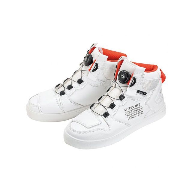 ●メーカー名：アヴィレックス / AVIREX●商品名：AV2278 DICTATOR MC（ホワイト/レッド）●サイズ：7（25.0）・サイズ：5（23.0）はこちら・サイズ：6（24.0）はこちら・サイズ：10（28.0）はこちら・サイ...
