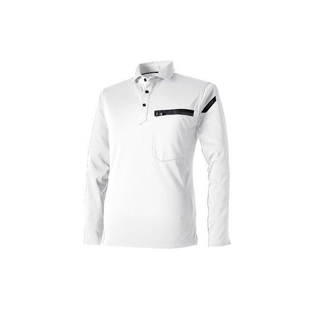 ●メーカー名：TSデザイン / TS DESIGN(ティーエスデザイン)●商品名：T/Cワークニットロングポロシャツ（シルバーグレー）●サイズ S・サイズ：SSはこちら・サイズ：Mはこちら・サイズ：Lはこちら・サイズ：LLはこちら・サイズ：...