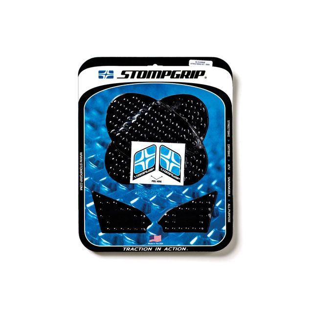 ●メーカー名：ストンプグリップ / STOMP GRIP●商品名：トラクションパッド タンクキット●カラー ブラック・カラー：ハイブリッドはこちら・カラー：クリアはこちら●メーカー品番：55-10-0084B●JANコード：45489160...