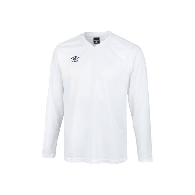 ●メーカー名：アンブロ / umbro●商品名：UAS6307JL ジュニア 長袖ゲームシャツ（ホワイト）●サイズ 160・サイズ：130はこちら・サイズ：140はこちら・サイズ：150はこちら●メーカー品番：UAS6307JL●JANコー...