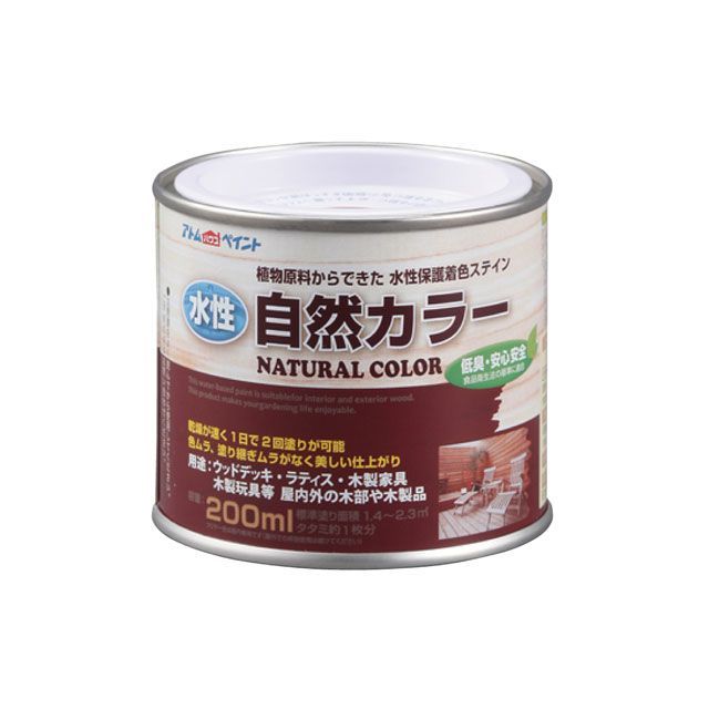 ●メーカー名：アトムハウスペイント / ATOM HOUSE PAINT●商品名：水性アトム自然カラー200MLスモーキーブルー●JANコード：4971544086422商品の保証は、メーカー保証書の内容に準じます。カラースモーキーブルー備...