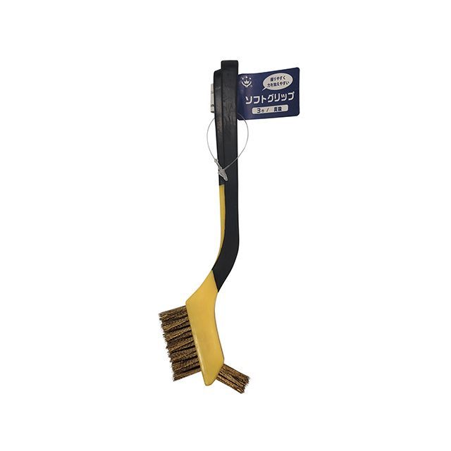 ●メーカー名：ハンディクラウン / HANDY CROWN●商品名：ソフトグリップ●JANコード：4905533152942商品の保証は、メーカー保証書の内容に準じます。仕様材質：毛材/真鍮、柄/PP、合成ゴム規格：3行 真鍮重量：24g備...