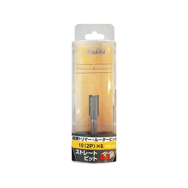 ●メーカー名：BIGMAN(ビッグマン)●商品名：超硬ストレート 6軸 10（2P）TRE-27●メーカー品番：TRE-27●JANコード：4962308628545商品の保証は、メーカー保証書の内容に準じます。仕様サイズ（mm）：52×1...